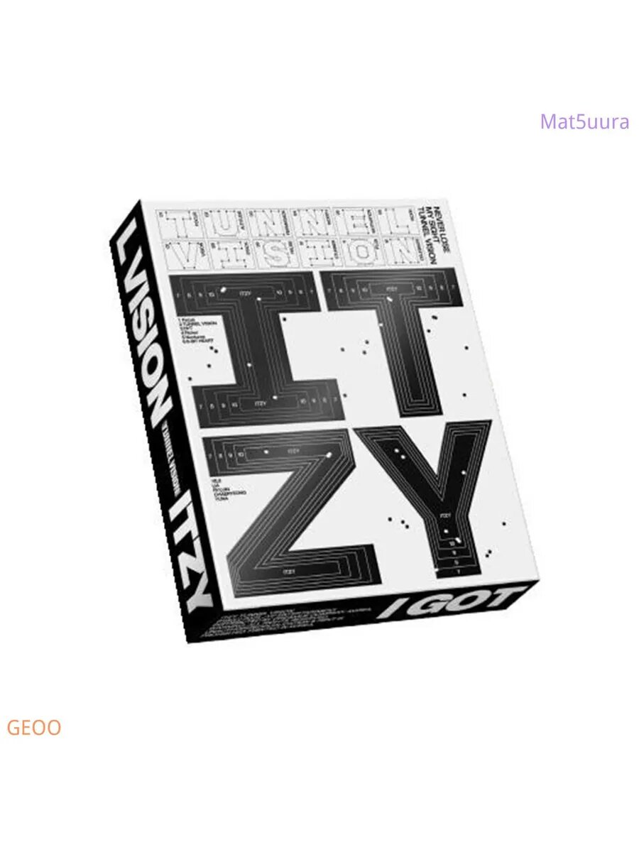 Альбом ITZY 'TUNNEL VISION' POCAALBUM VER, набор 1шт