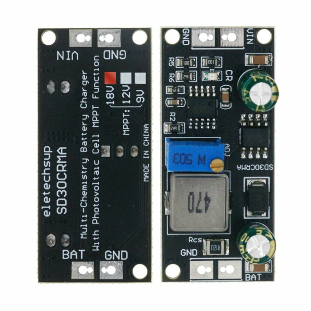 Модуль зарядного устройства контроллера MPPT SD30CRMA-18V