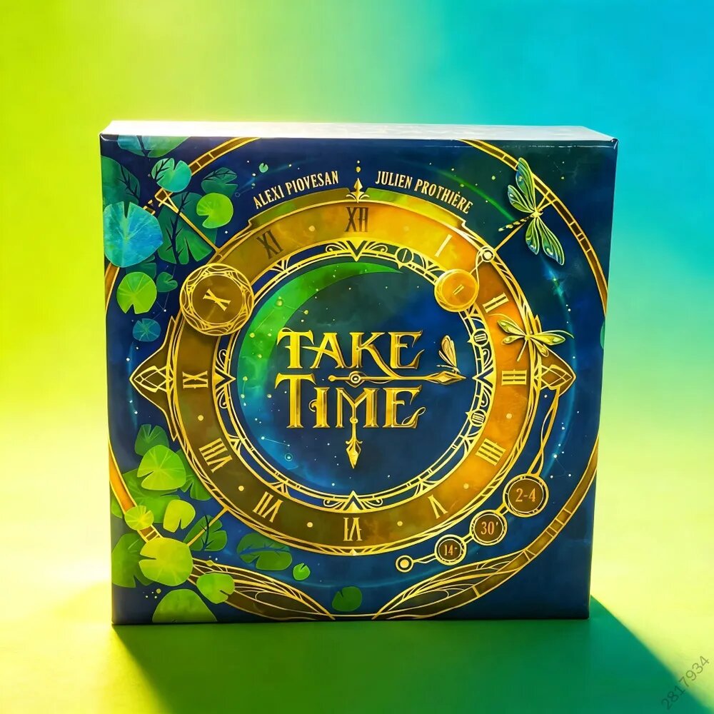 Настольная игра TAKE TIME для 2-4 игроков в подарок, стратегическая для всей семьи