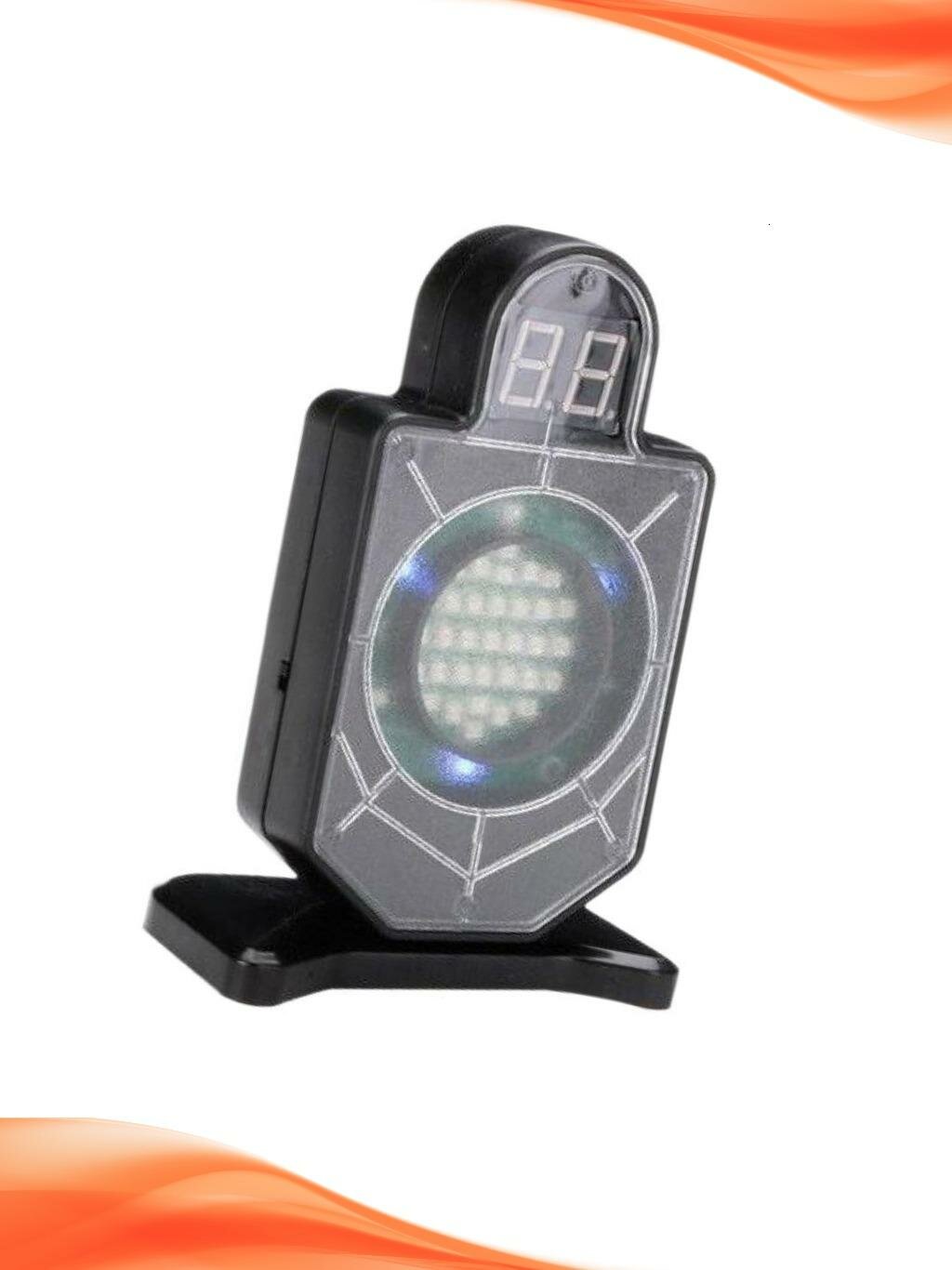 Компактные лазерные мишени с электронной оценкой