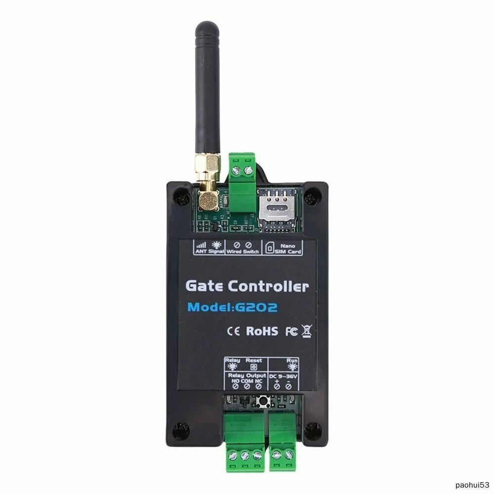 GSM реле для управления замком, 2G сеть