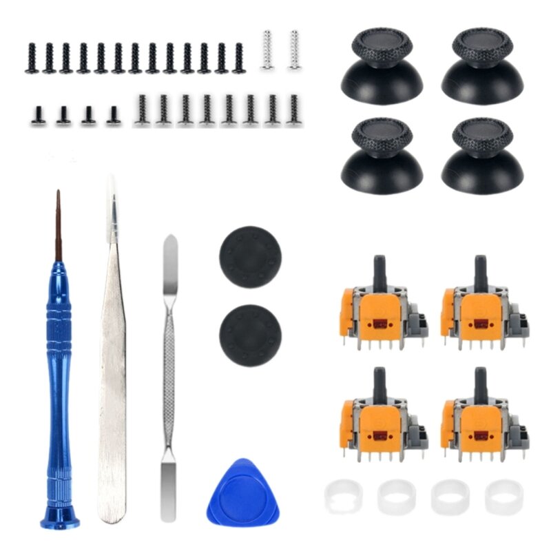 Замена Джойстика С Эффектом Холла, 3D Аналоговых Датчиков, Джойстика для Ремонта Контроллера Портативной Игровой Консоли