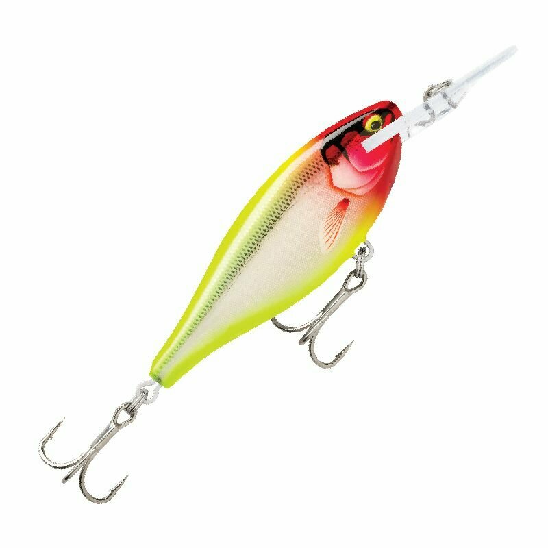 Воблер Rapala Shad Rap Elite Heavy Duty 95 GDCL плавающий 9.5 см 20 гр заглубление до 3.5 м