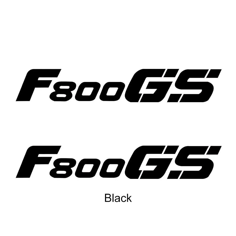 Светящиеся В Темноте Светоотражающие Наклейки Для Мотоцикла BMW F 800 GS Adventure, Черный, Black