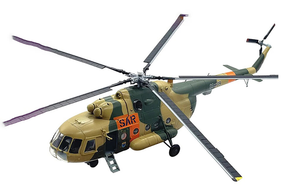 Модель коллекционная PAUDI МИ-8 транспортный вертолет миля камуфляж зеленый (южно-африканская республика)