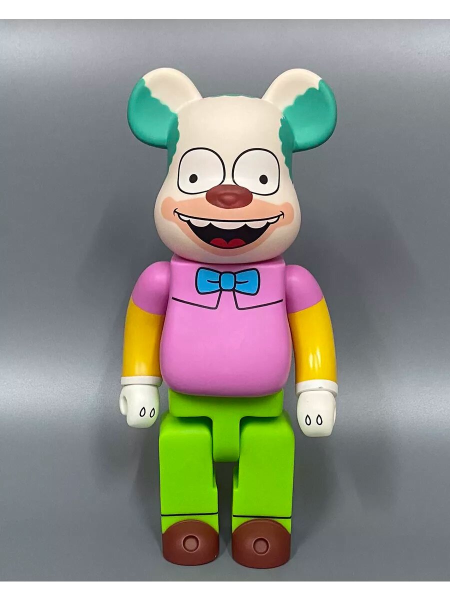 Bearbrick, статуэтка/фигурка, для интерьера, Красти, пластик, 28 см