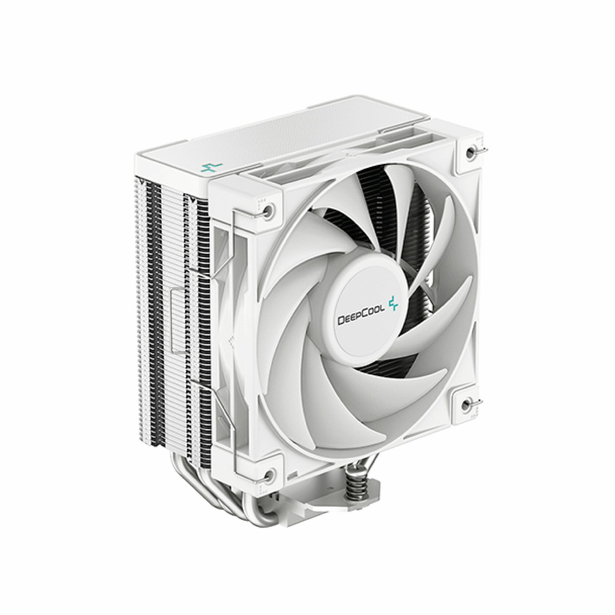 Кулер для процессора DEEPCOOL AK400 WH LGA1700/1200/115X/AM5/AM4 (TDP 260W, PWM, Fan 120mm, 4 тепл. трубки, черный)