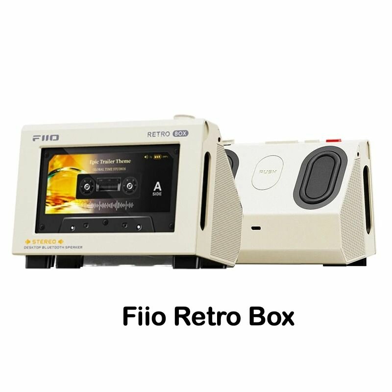 Fiio Retro Box Беспроводной динамик Bluetooth Usb с декодирующей лентой для M33 M21 JM21