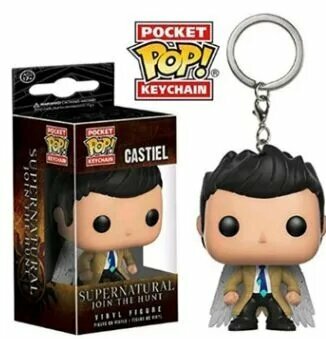 Брелок Кастиэль с крыльями из сериала Сверхъестественное Supernatural Castiel Keychain