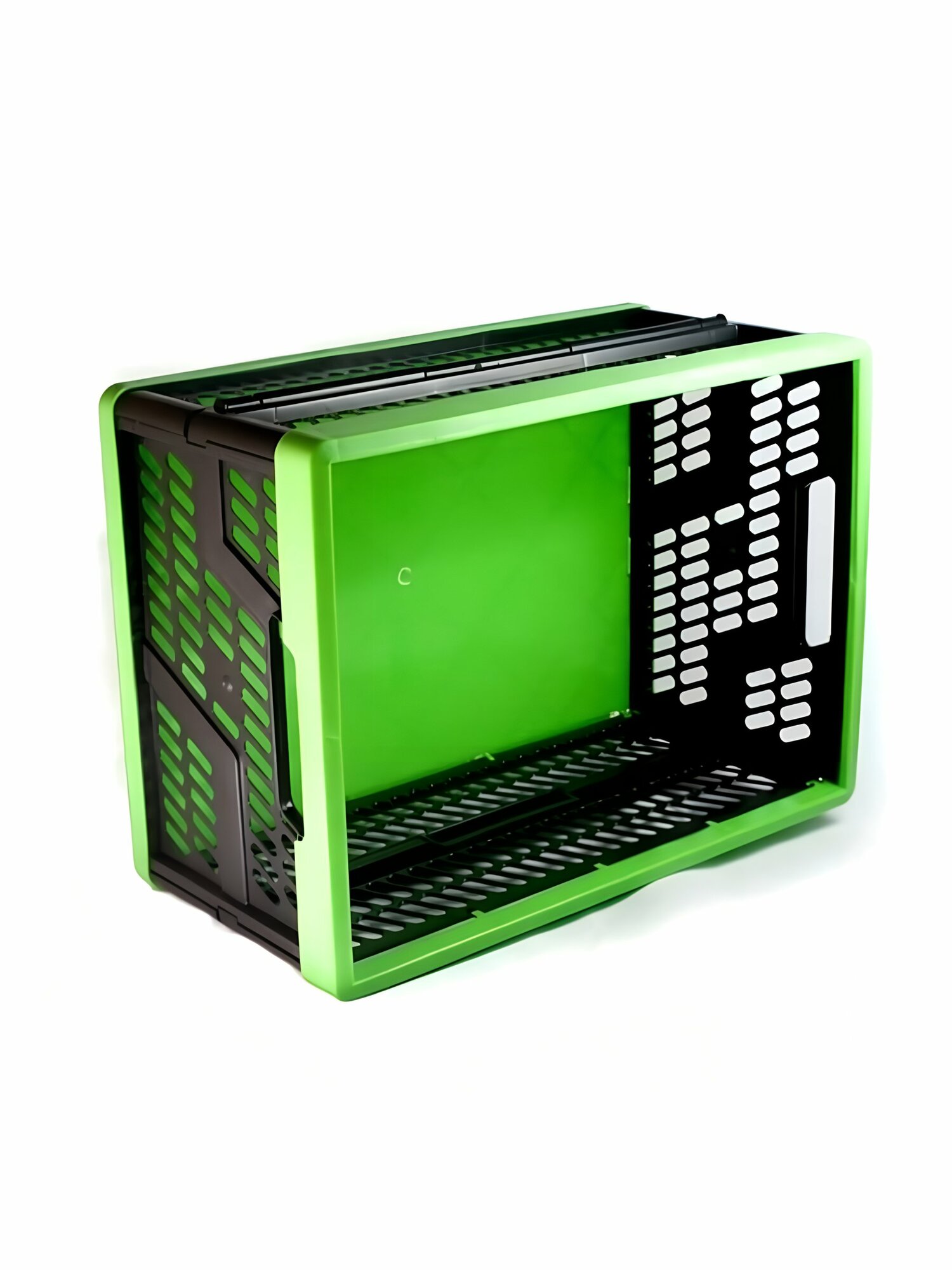 Ящик хозяйственный универсальный Стандарт Пластик Групп 30 л, 47.8х35.6х24 см, пластиковый контейнер для овощей и вещей