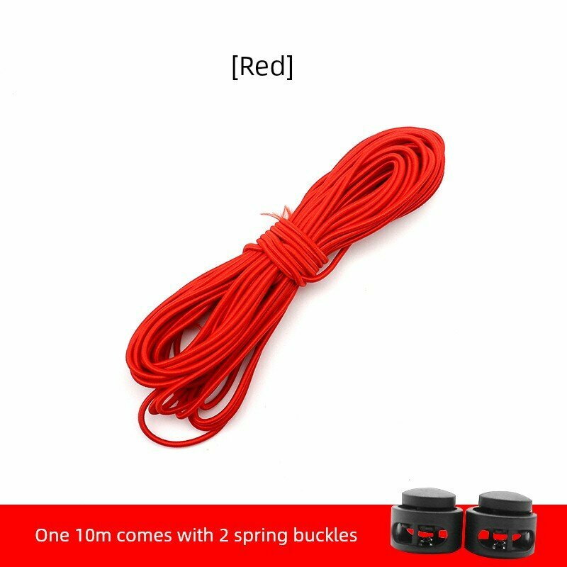 Аксессуары для круглой эластичной ленты, высокоэластичная резинка, тонкая эластичная веревка, аксессуары, черно-белая