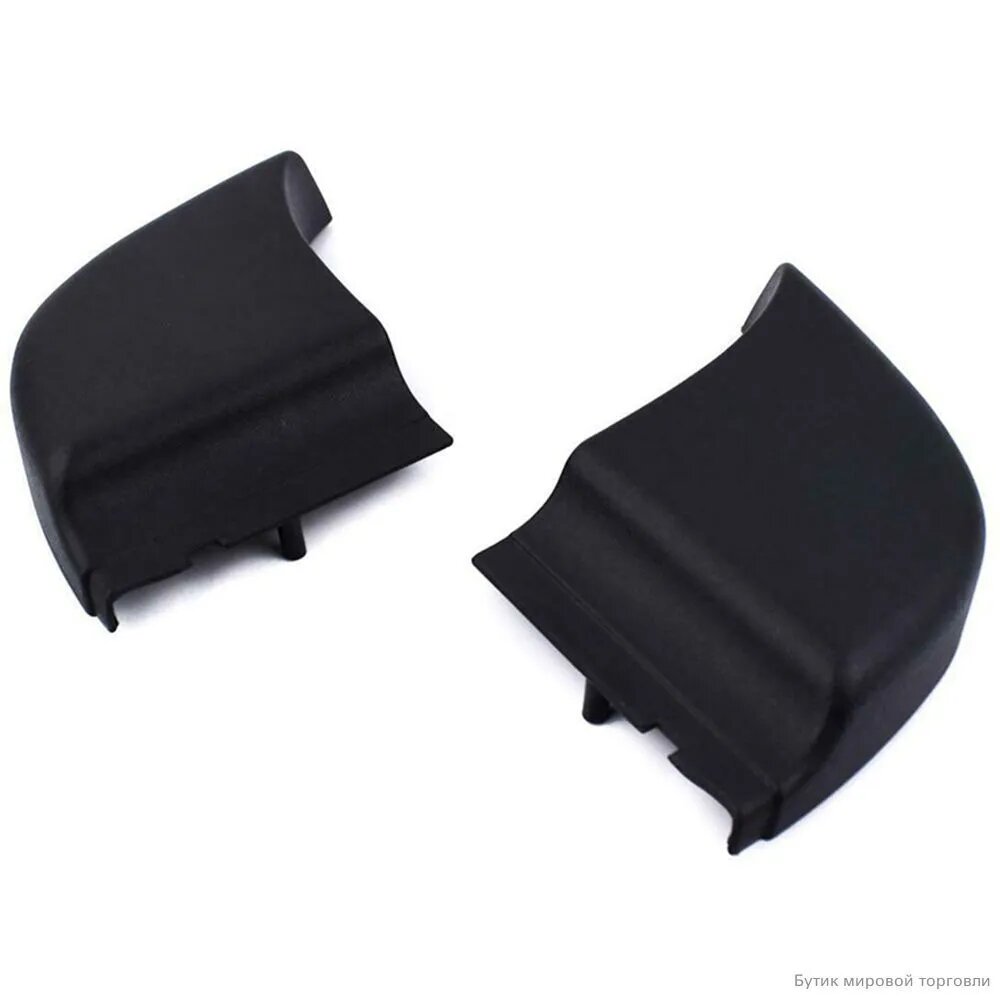 Заглушка бампера для Toyota Hilux Vigo 2004-2015 (2шт) Задний бампер, черная, OE:52163-0K010, 52164-0K010 — фото 1