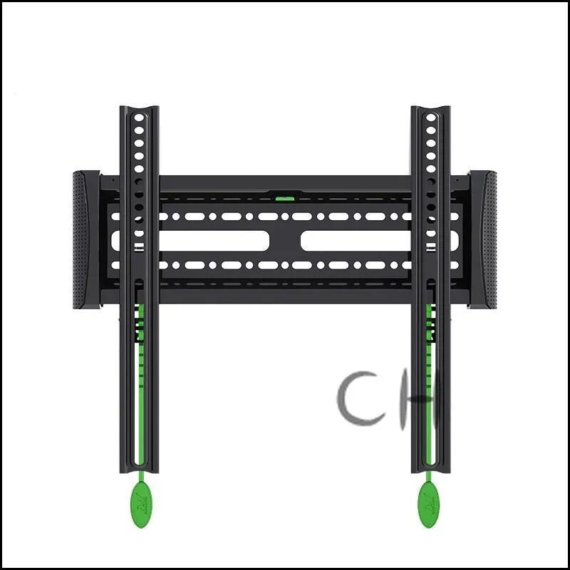 Кронштейн для ТВ, для телевизоров 13-37 дюймов, стандарт VESA 100x100/200x100/200x200/75x75 мм, черный металлический — фото 1