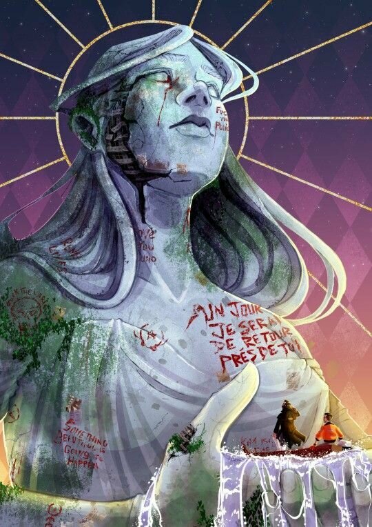Алмазная Мозаика "Игра Disco Elysium, Диско Элизиум Арт" 40х50 См Алмазная Вышивка / Картина Стразами Подарков / Украшения