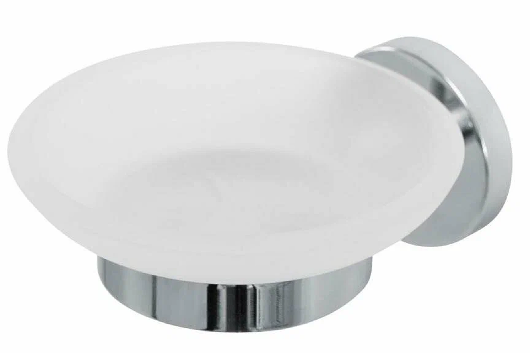 Мыльница Hansgrohe Logis 41715000, настенная, матовая, белая/хром