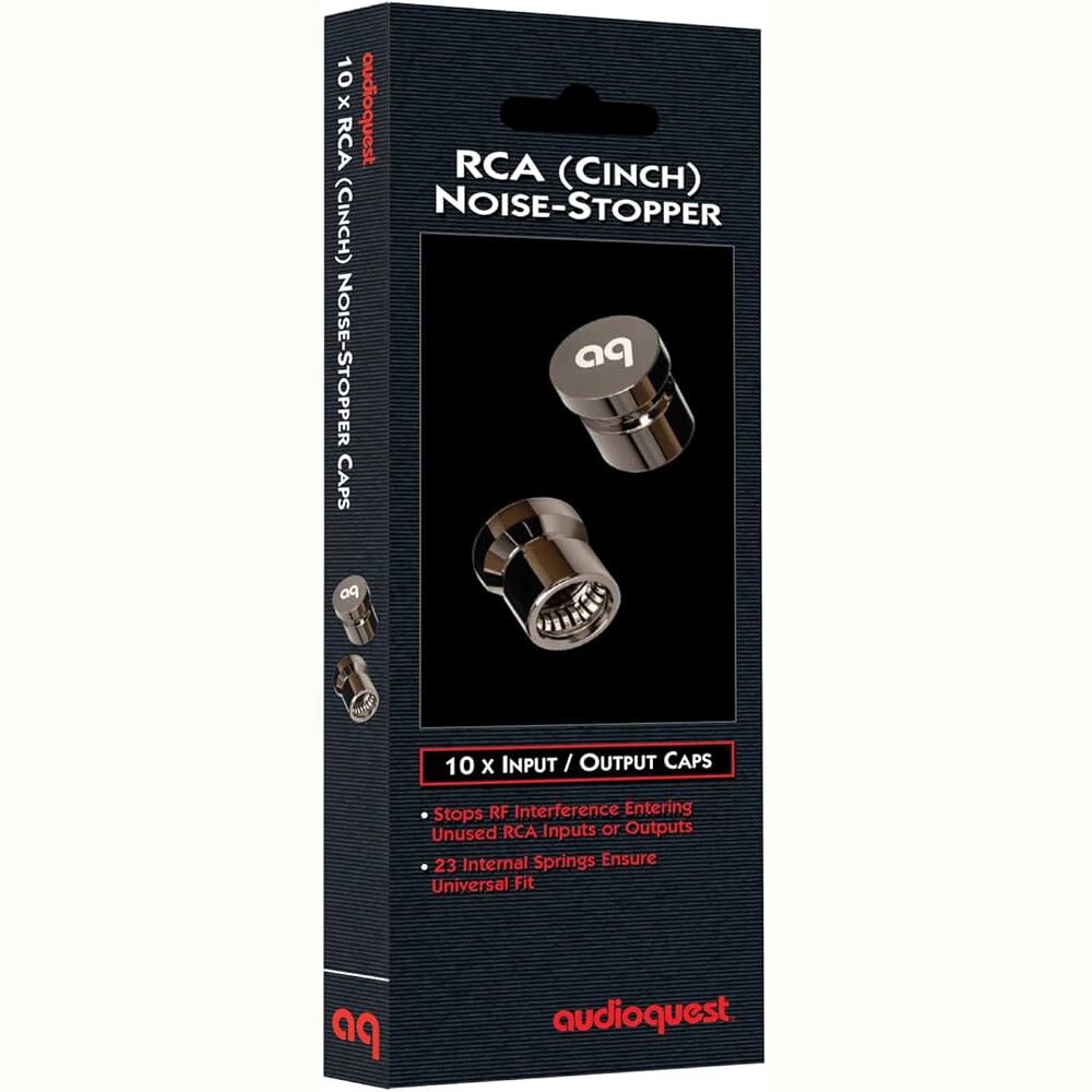 Заглушки Audioquest Input & Output RCA Caps (Set 10) — фото 1