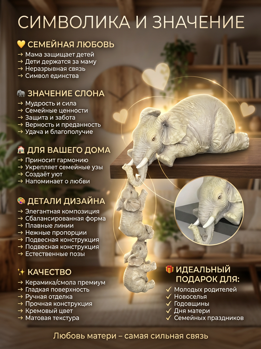 Статуэтка красивый декор для дома и офиса с элегантным дизайном — фото 1