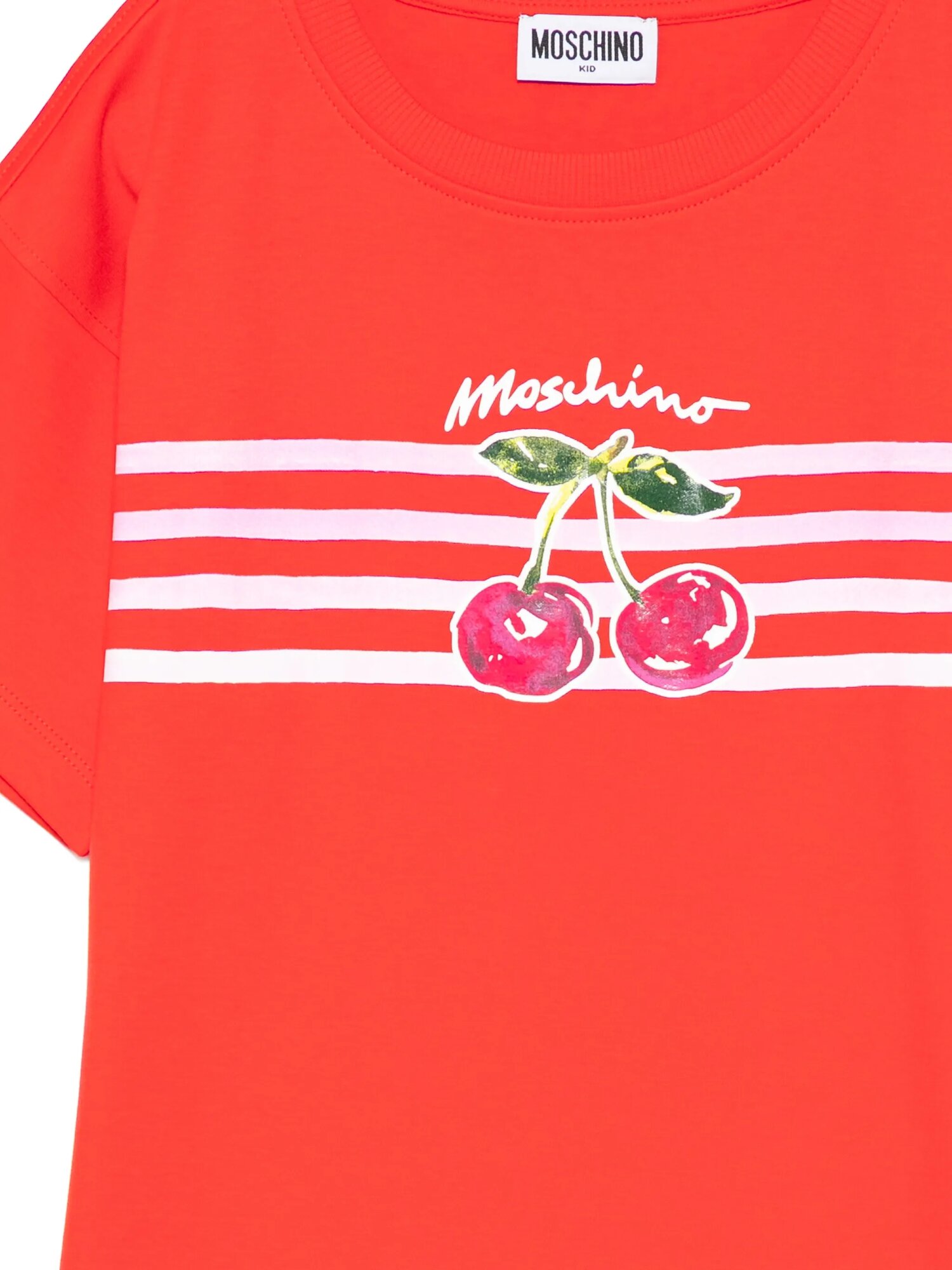 Платье MOSCHINO, размер 4 года, красный — фото 1