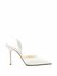 Туфли Manolo Blahnik Borelapla, размер 36, бежевый/белый