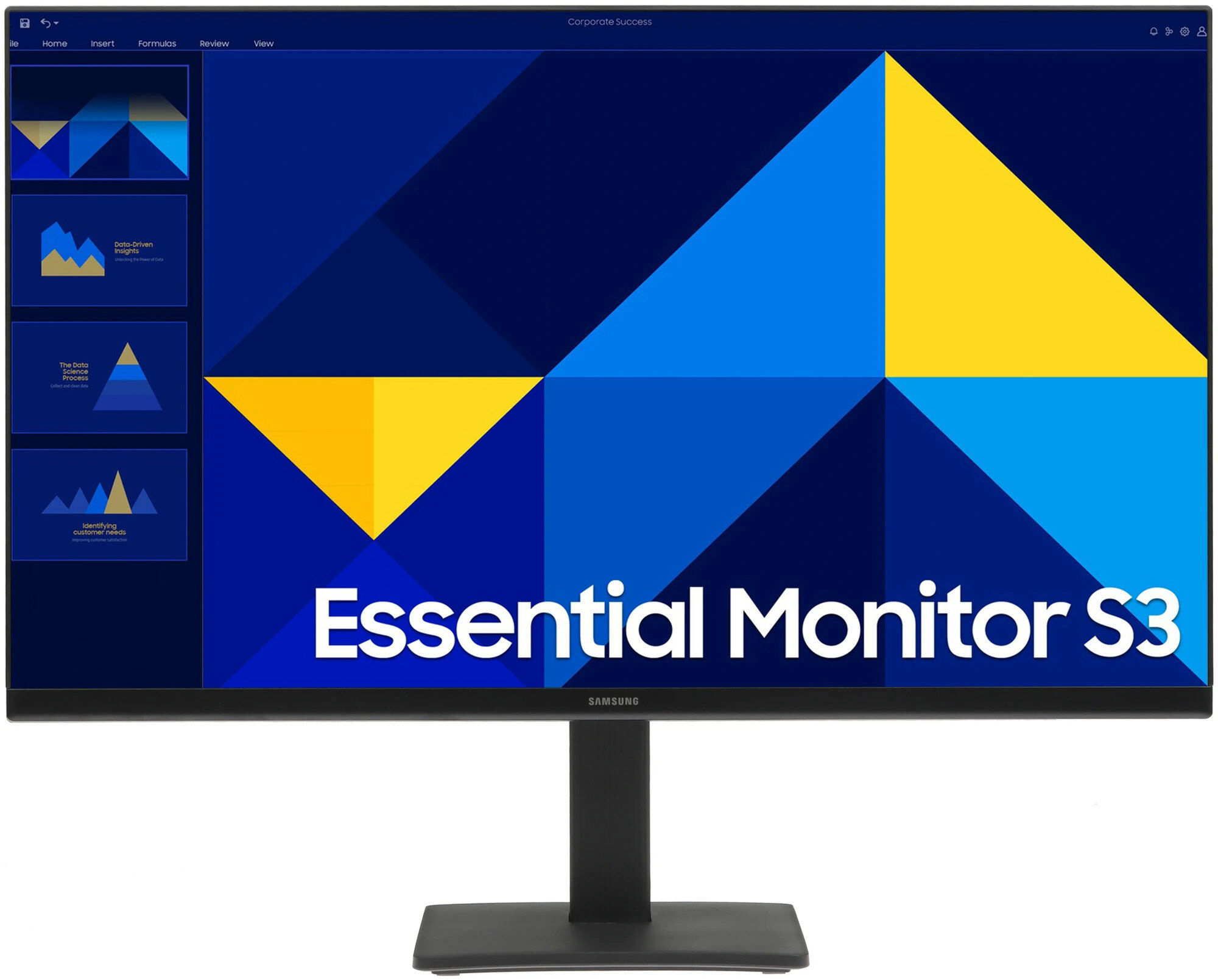 ЖК монитор Samsung 23.8 Essential S3 S30GD S24D300GAI (LS24D300GAIXCI) black