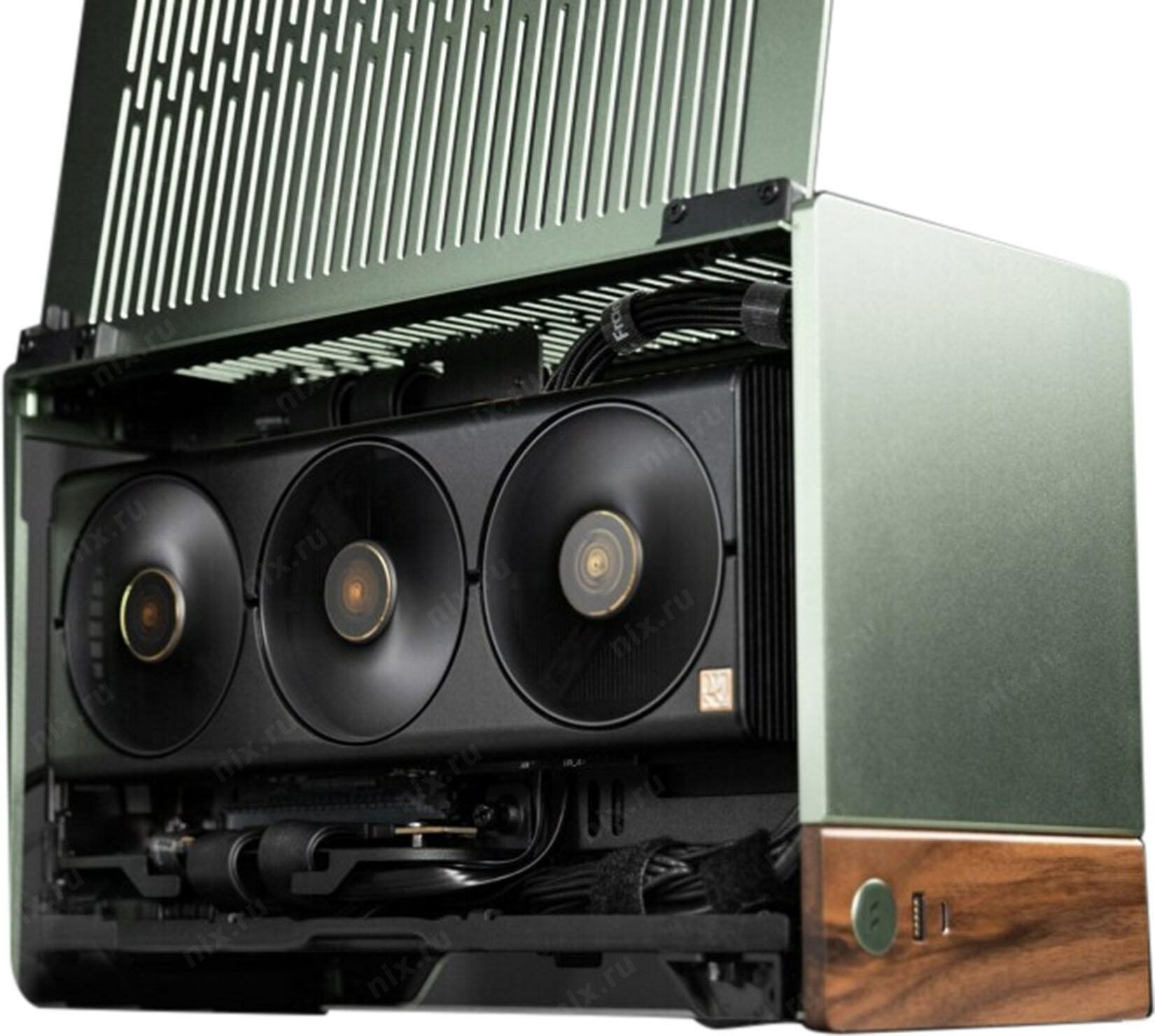 Fractal Design FD-C-TER1N-03 Terra, Mini-Tower, no fans, 1xUSB-A 3.0 + 1xUSB 3.2 Type-C, SFX PSU Support, mITX Jade