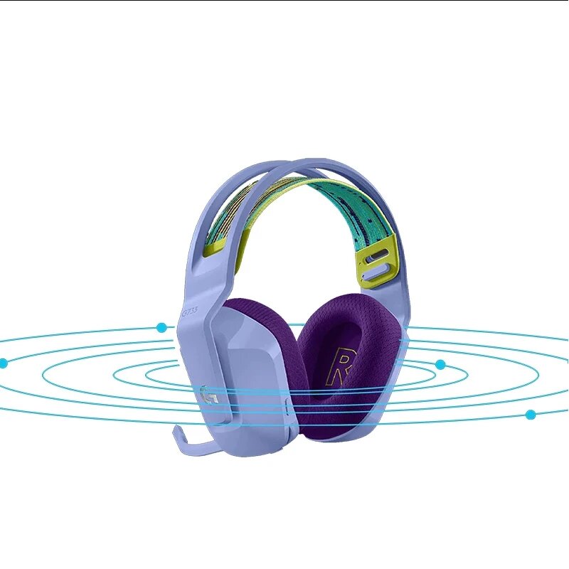 Беспроводные наушники Logitech G733 LIGHTSPEED, RGB DTS X2.0 7,1