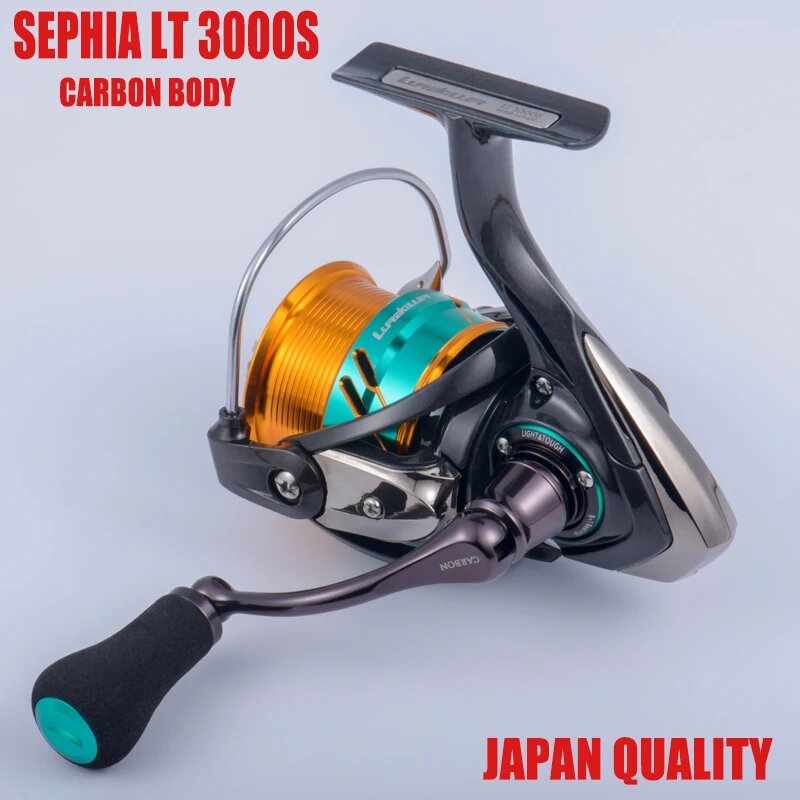 Катушка спиннинговая Lurekiller Sephia LT 3000S, Carbon