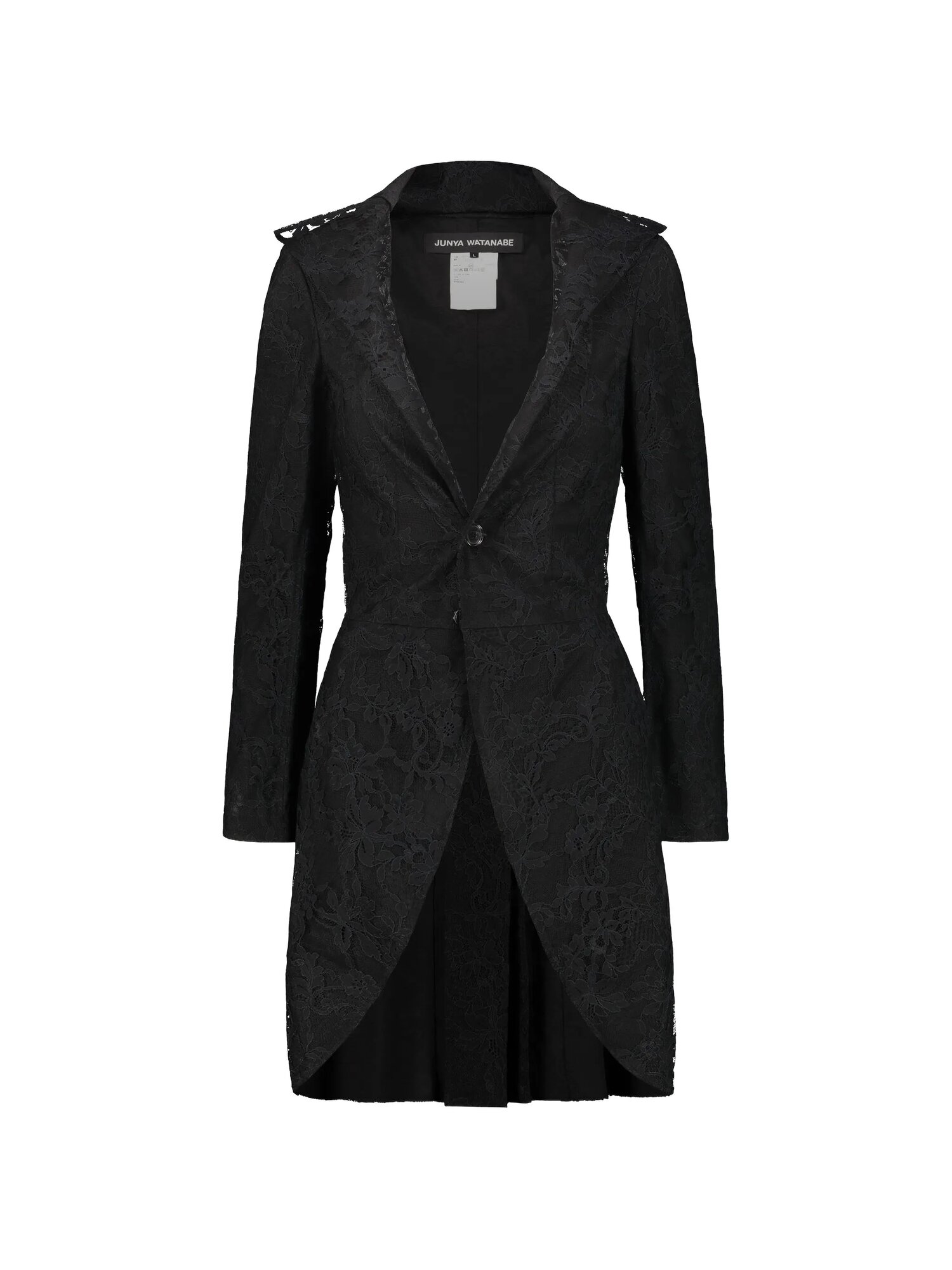Пальто Lace collar coat