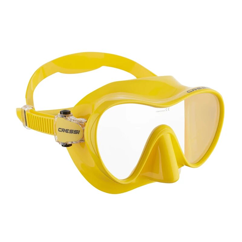 Cressi F1 маска для дайвинга Желтый, Yellow