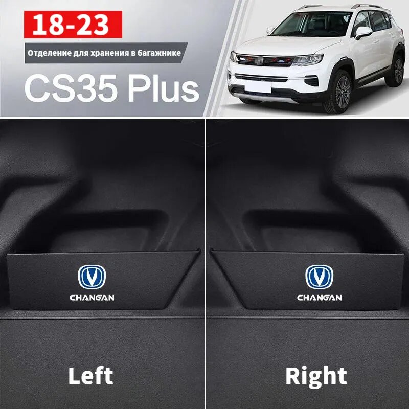 Changan CS35PLUS Отделение для хранения в багажнике автомобиля, changan cs35plus Автозапчасти (Цвет товара: черный; Длина: 5 см; Ширина: 3 см)