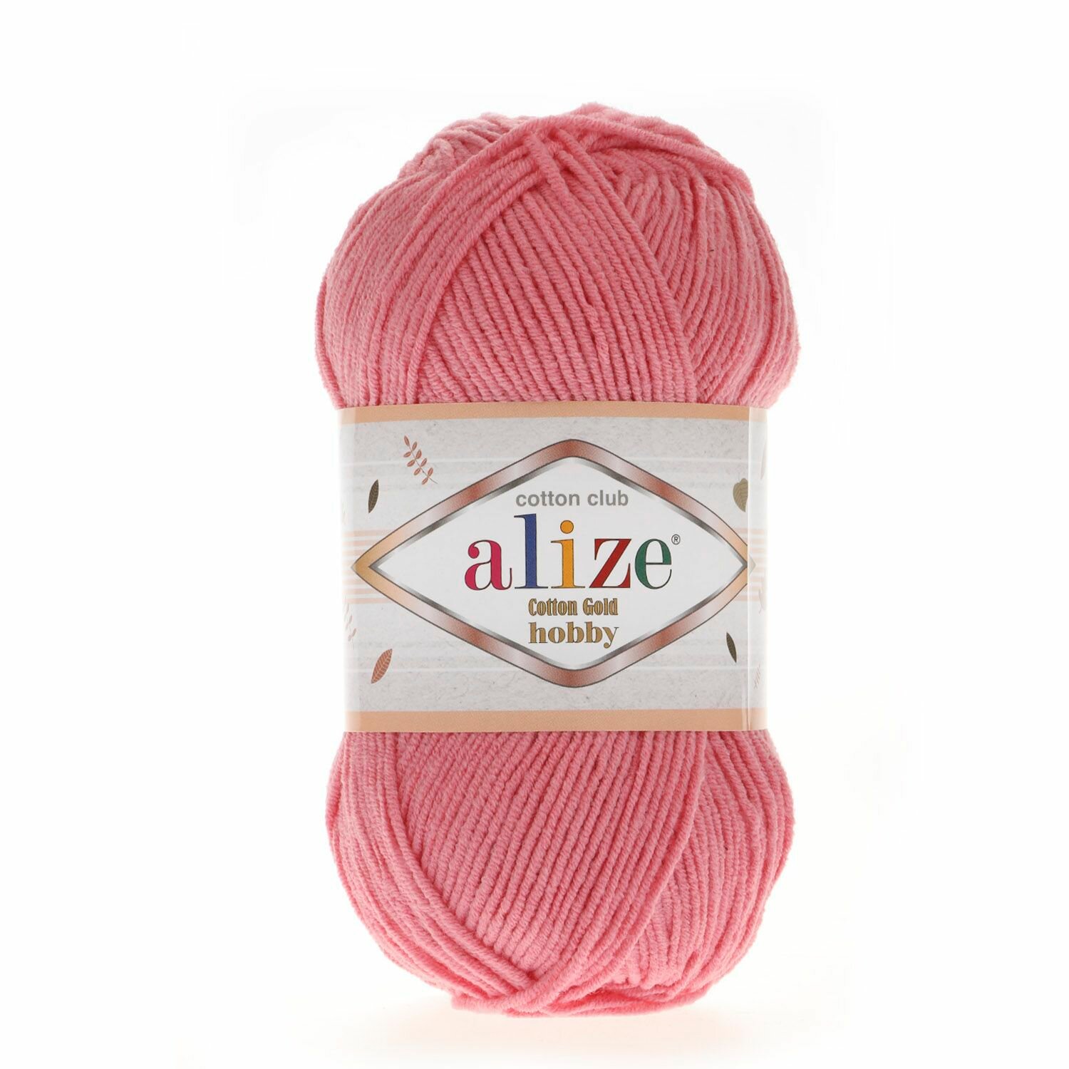 Пряжа Alize Cotton Gold Hobby 33 (5 мотков по 50г/165м) бегония