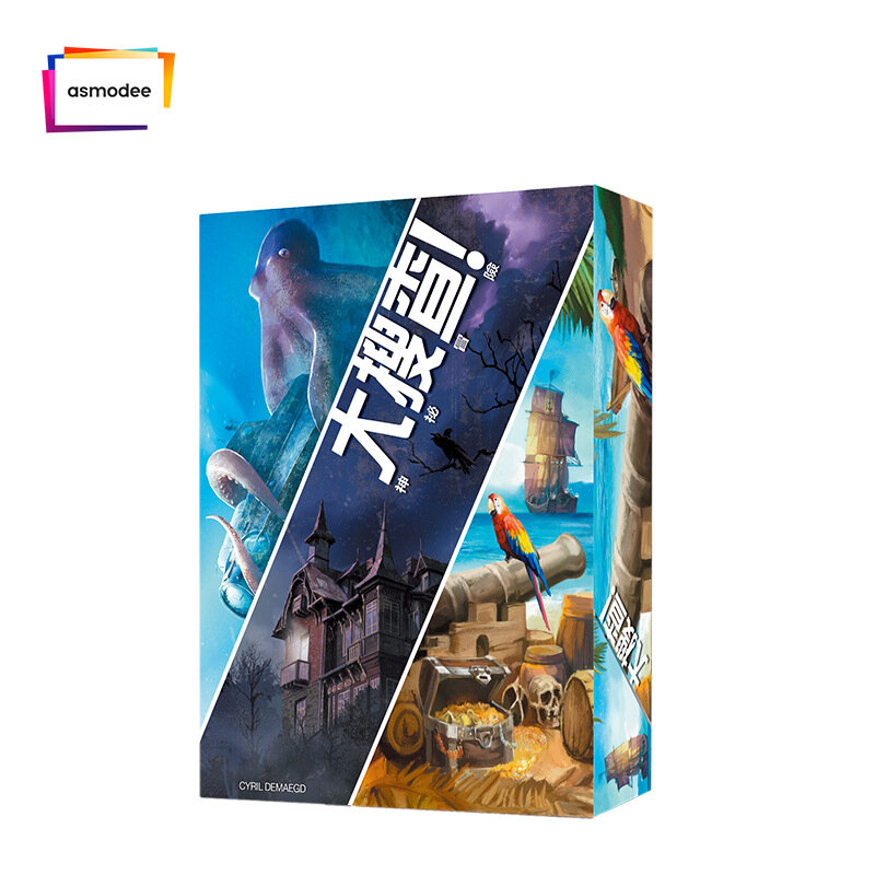 Asmodee Unlock! Тайная Приключения Настольная Игра для Семейного Решения Загадок и Социального Взаимодействия, 2-4