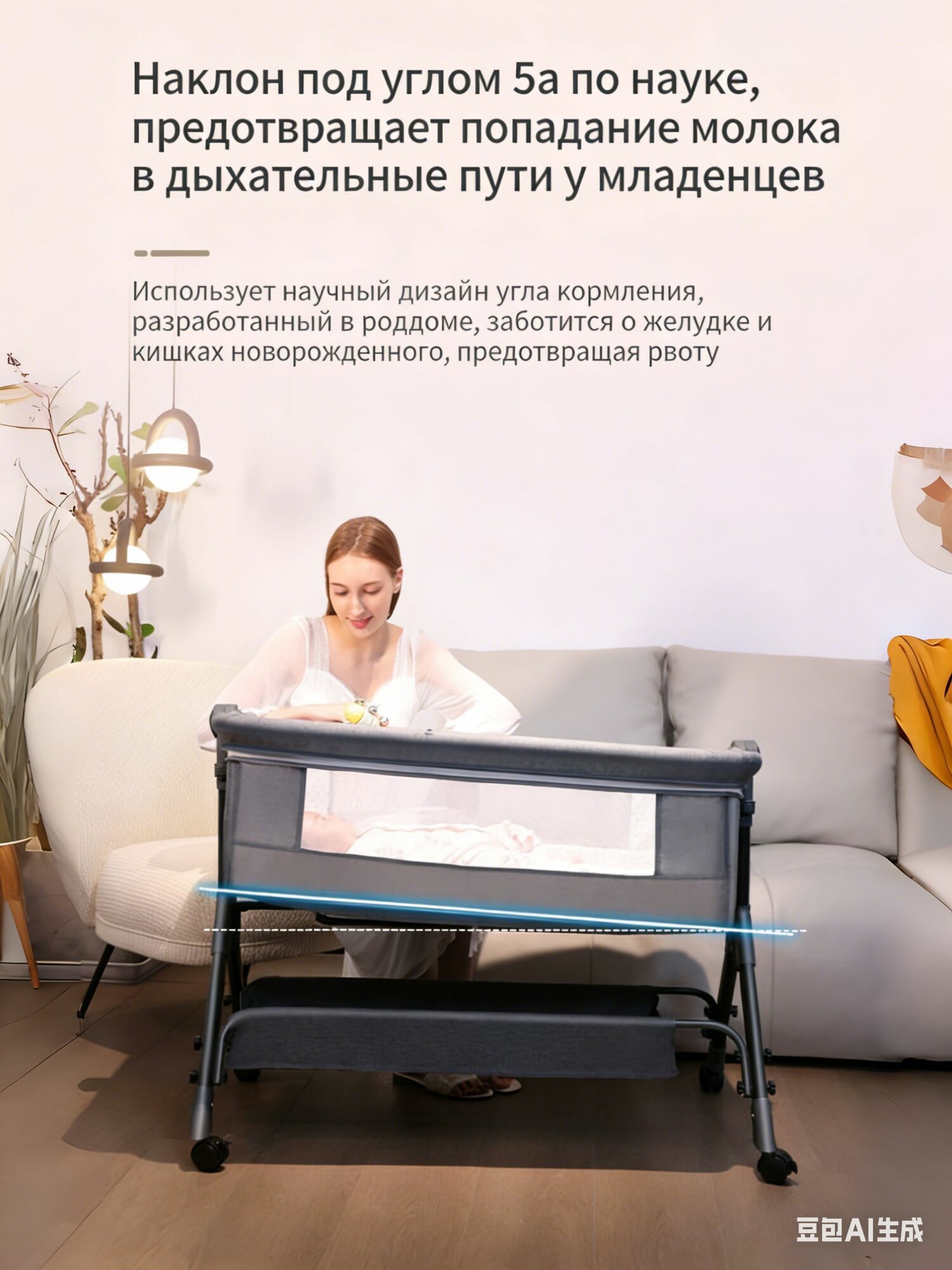 Beryoza Co. Колыбель ,65х102х81см