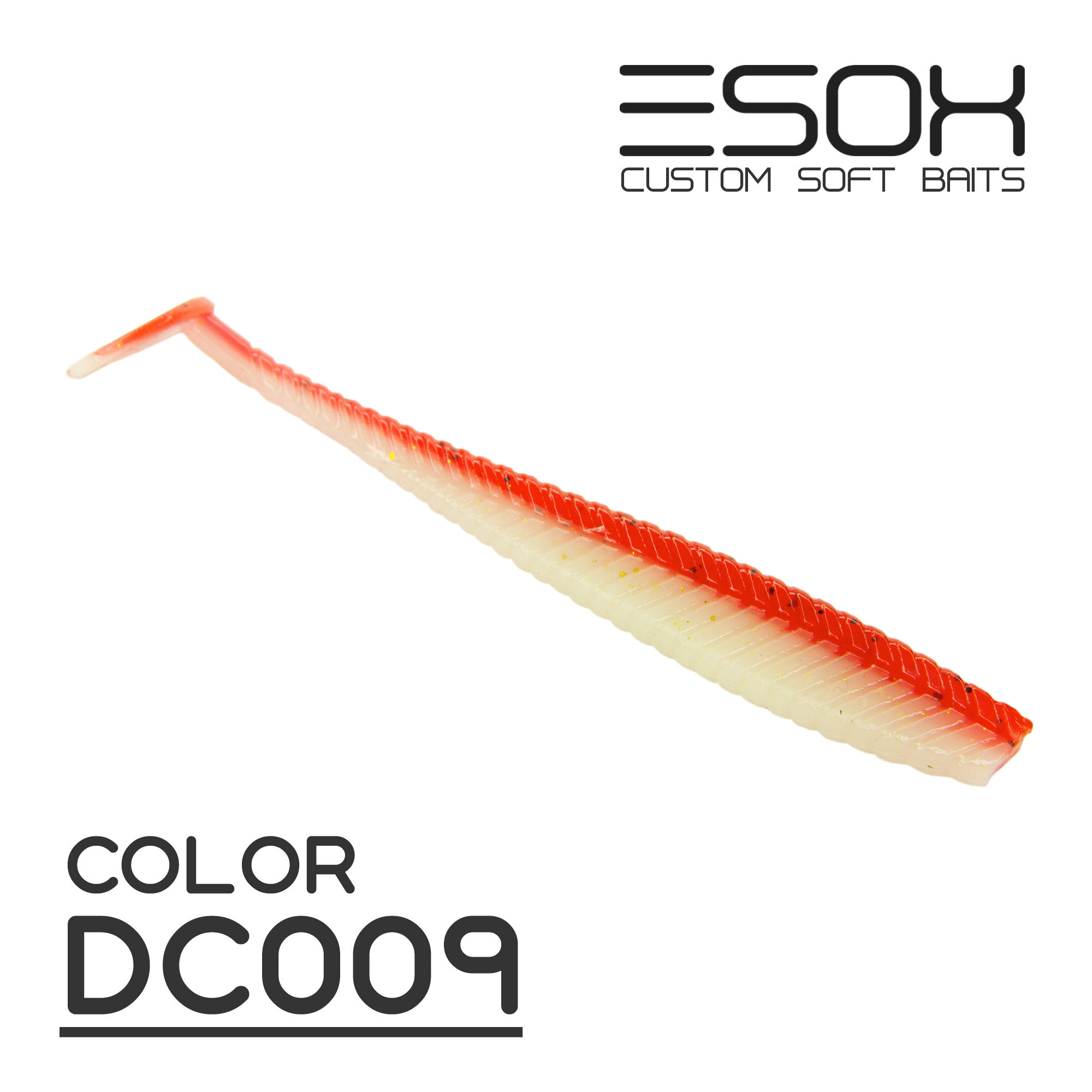 Мягкая приманка для рыбалки ESOX Tratta 4.2" (106мм) 5 шт.