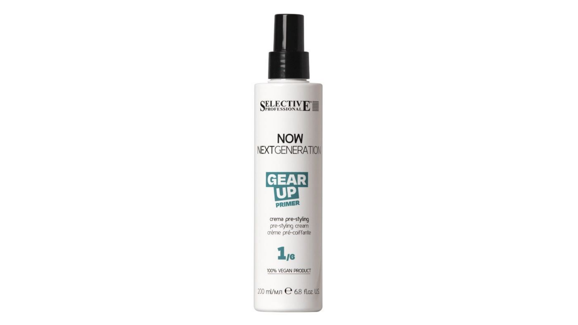 Крем Selective Professional Now Next Generation Primer Gear Up для престайлинга волос легкой фиксации, 200 мл