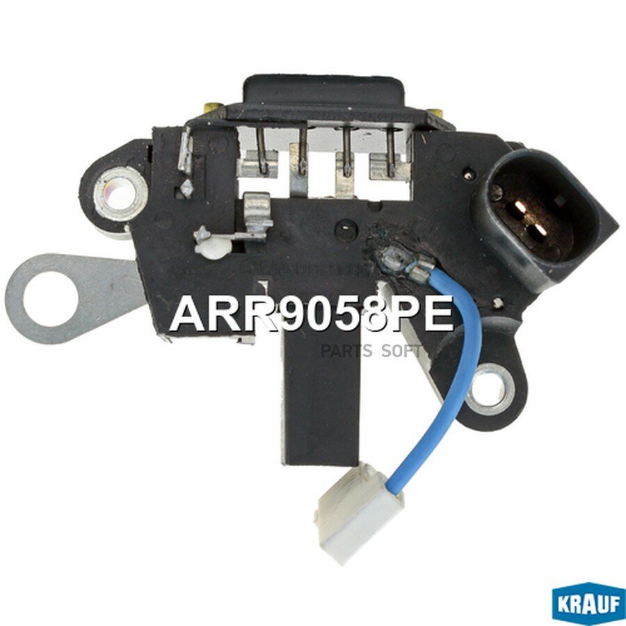 Реле-регулятор генератора для а/м ВАЗ 1118/2170 (849.3702) "Krauf" KRAUF ARR9058PE | цена за 1 шт