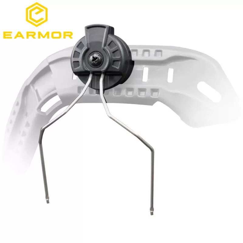 EARMOR M11 Тактический Монтаж для Наушников с Поддержкой FAST-ARC Рельс Шлема Совместимость с Системами Наушников