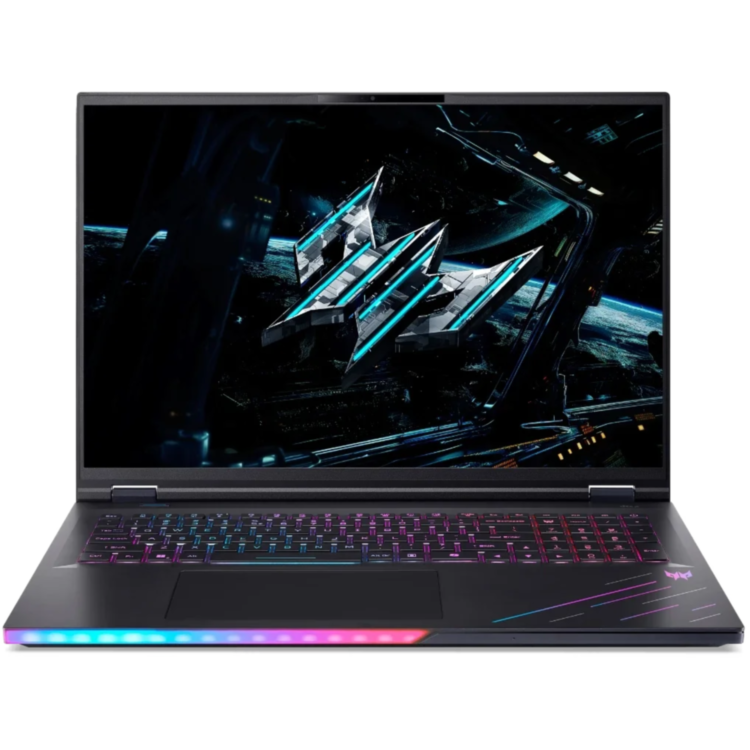 Ноутбук Acer Predator Helios 18 AI PH18-73-90A6 Core Ultra 9 275HX, 18" miniLED 2K, 32Гб, 4Tb, RTX5080 16Гб, W11P, black
