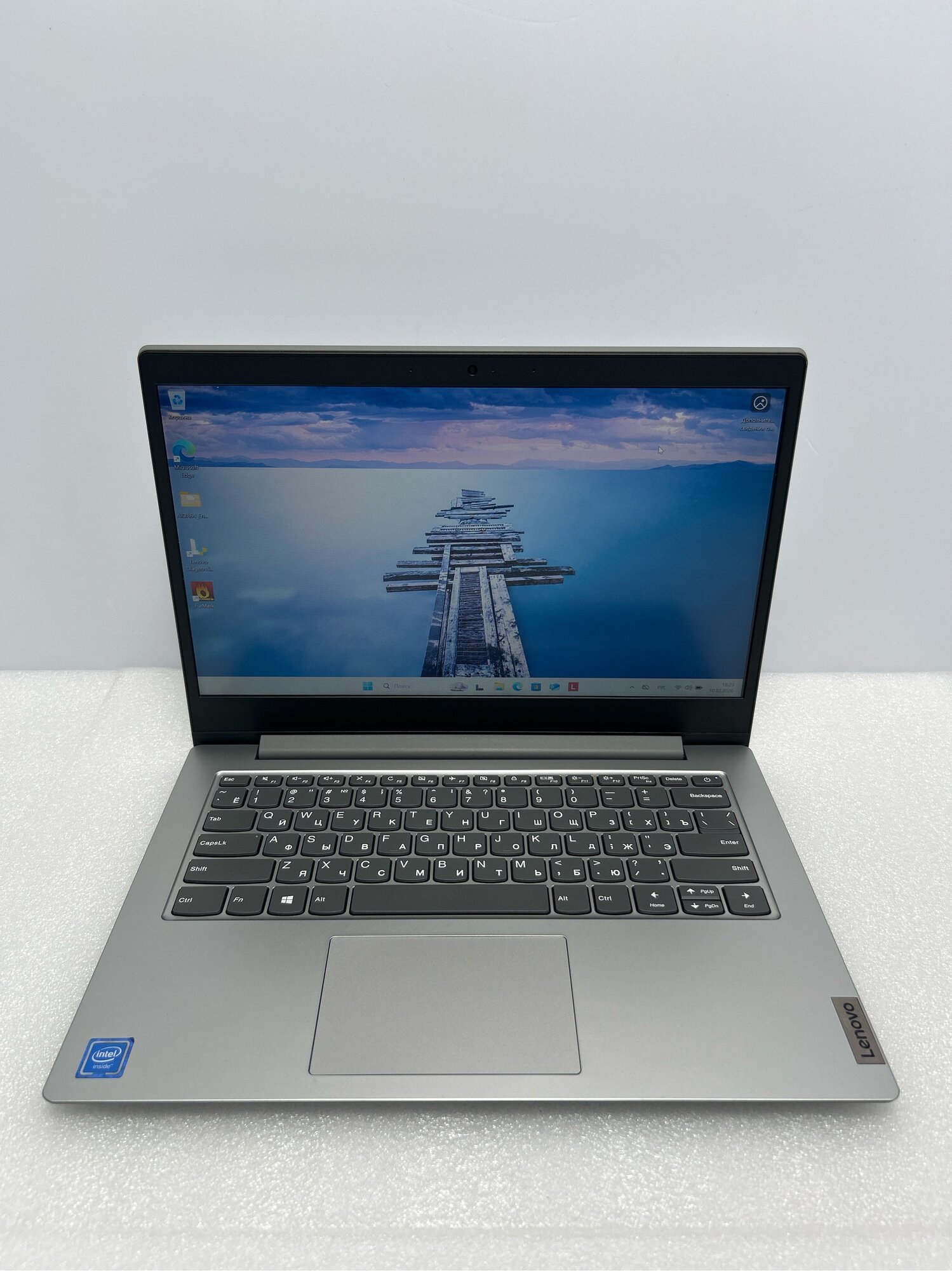 Ноутбук Lenovo IdeaPad 1 14IGL05 (81VU00H3RU) 14''/Intel Celeron N4020/RAM 4 GB/SSD 128 GB/Intel UHD Graphics 600/1920x1080/TN/Windows 11/Подсветка кл-ры Нет/Серебристый. Состояние: B1