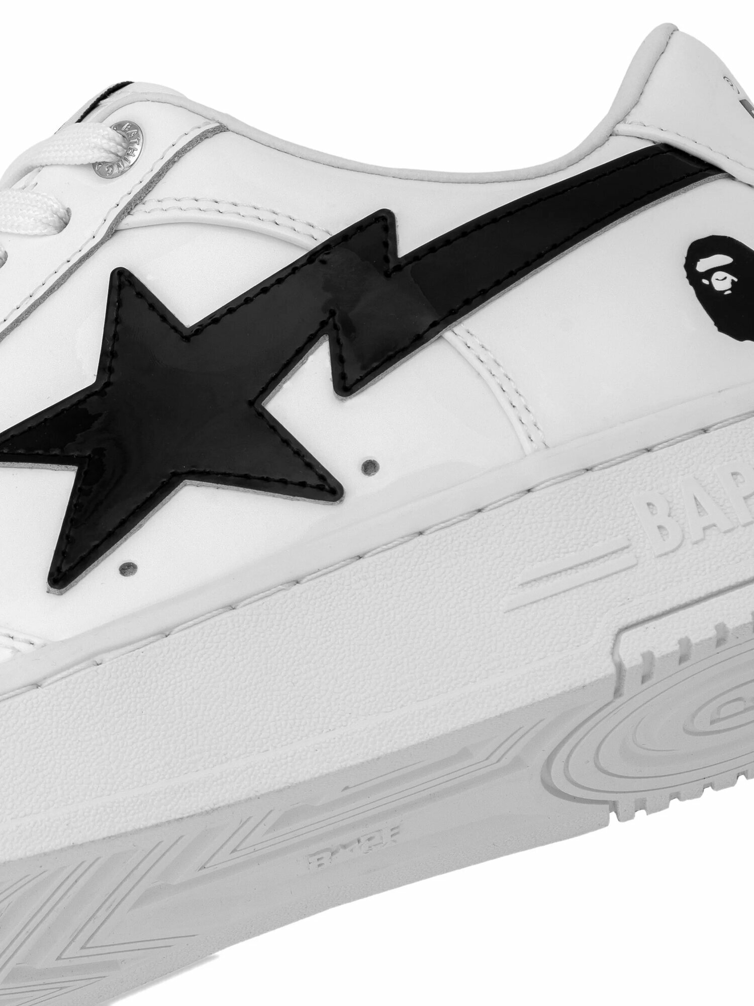 Кроссовки A BATHING APE Bape Sta #2, размер 8, white — фото 1
