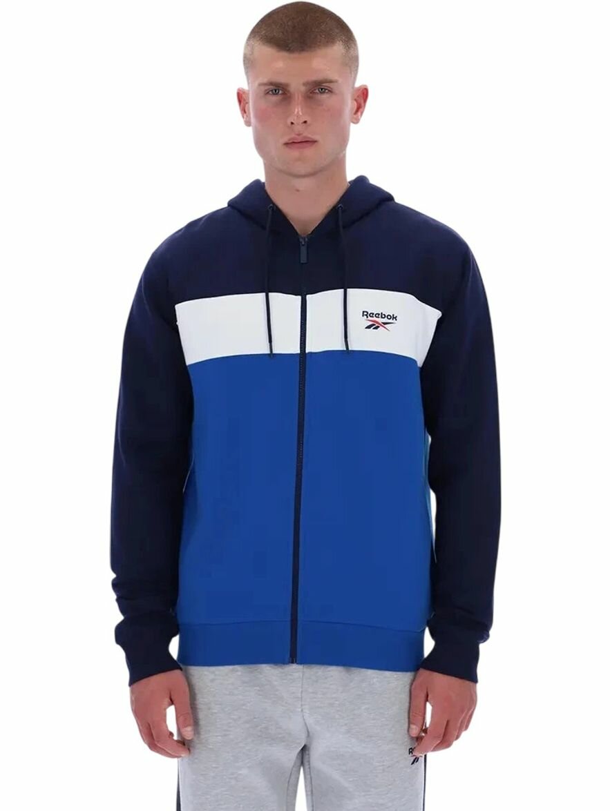 Толстовка спортивная Dustin 2 Col Block Zip Through Hoody