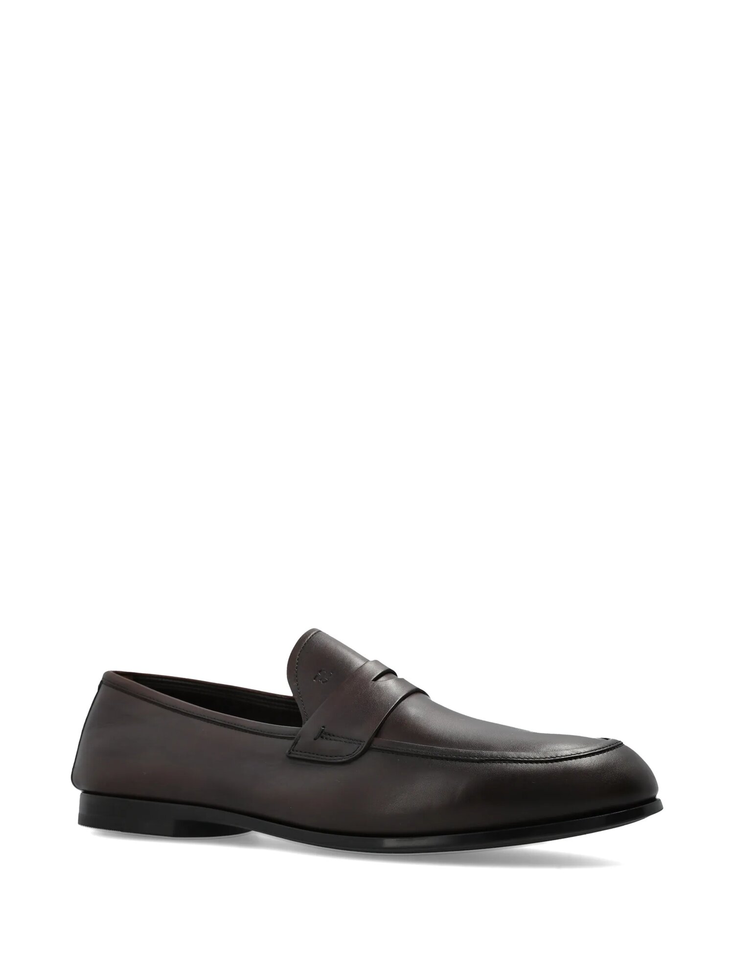 Лоферы FABI Leather loafers, размер 41 EU, brown — фото 1