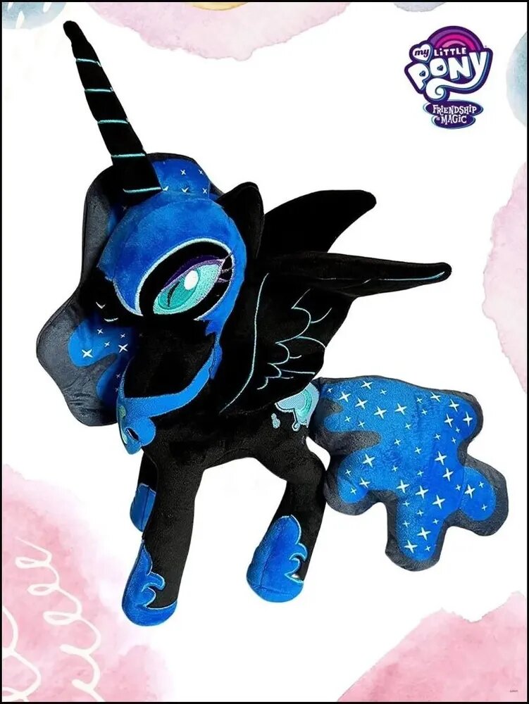 Мягкая игрушка пони единорог My Little Pony принцесса Луна 35 см плюш — фото 1