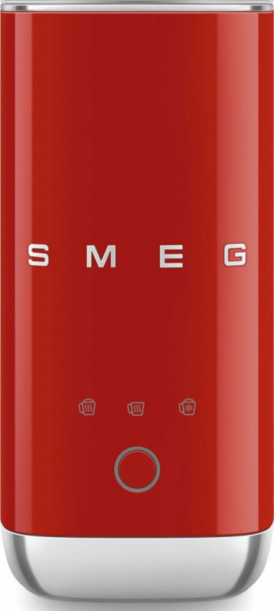 Вспениватель молока Smeg Style 50 MFF02RDEU, пластик, 500 Вт