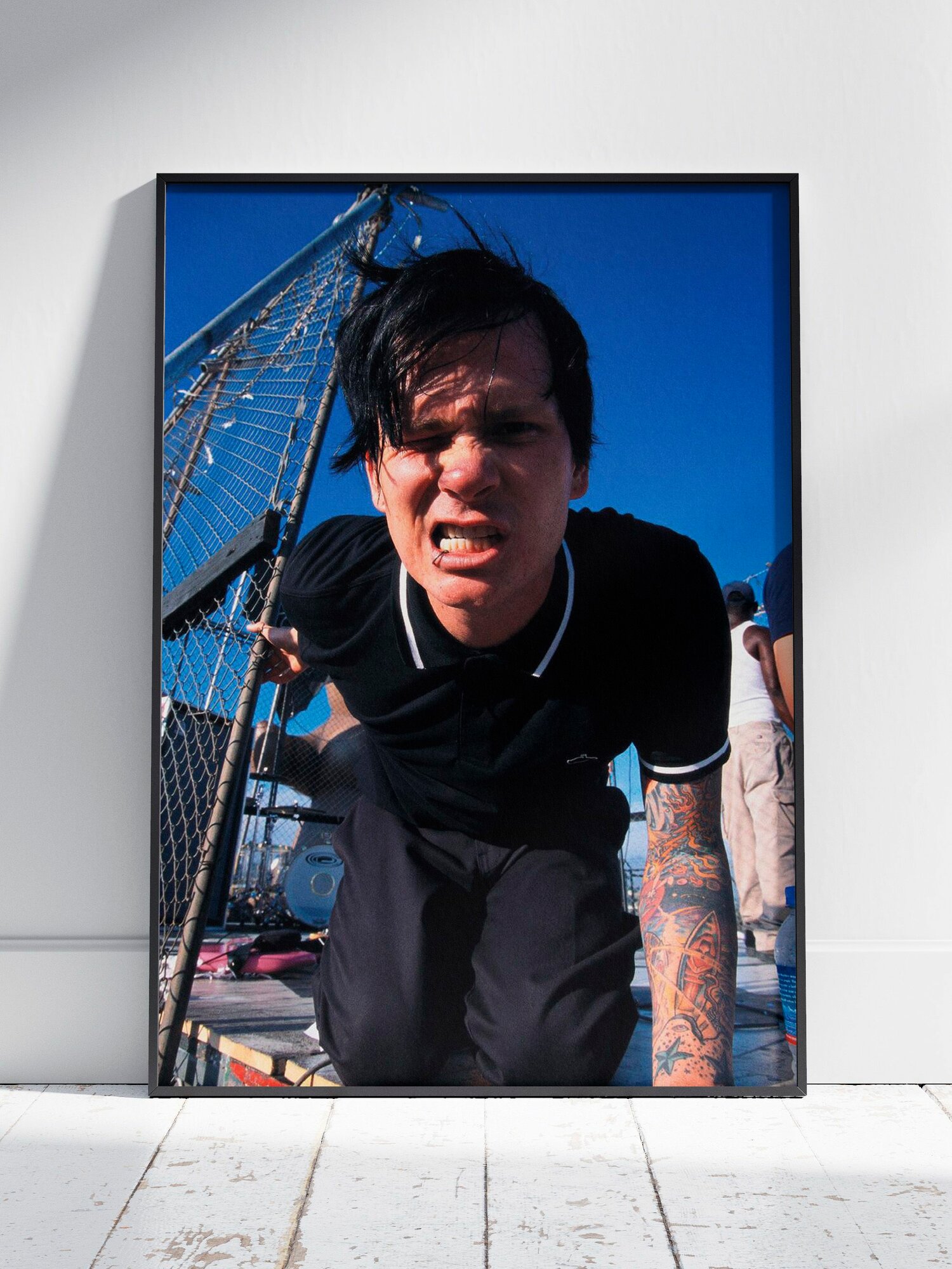 Плакат на стену для интерьера Блинк 182 (Том ДеЛонг - Tom DeLonge 2) - Постер по музыке и артисту формата A4 (21x30 см)