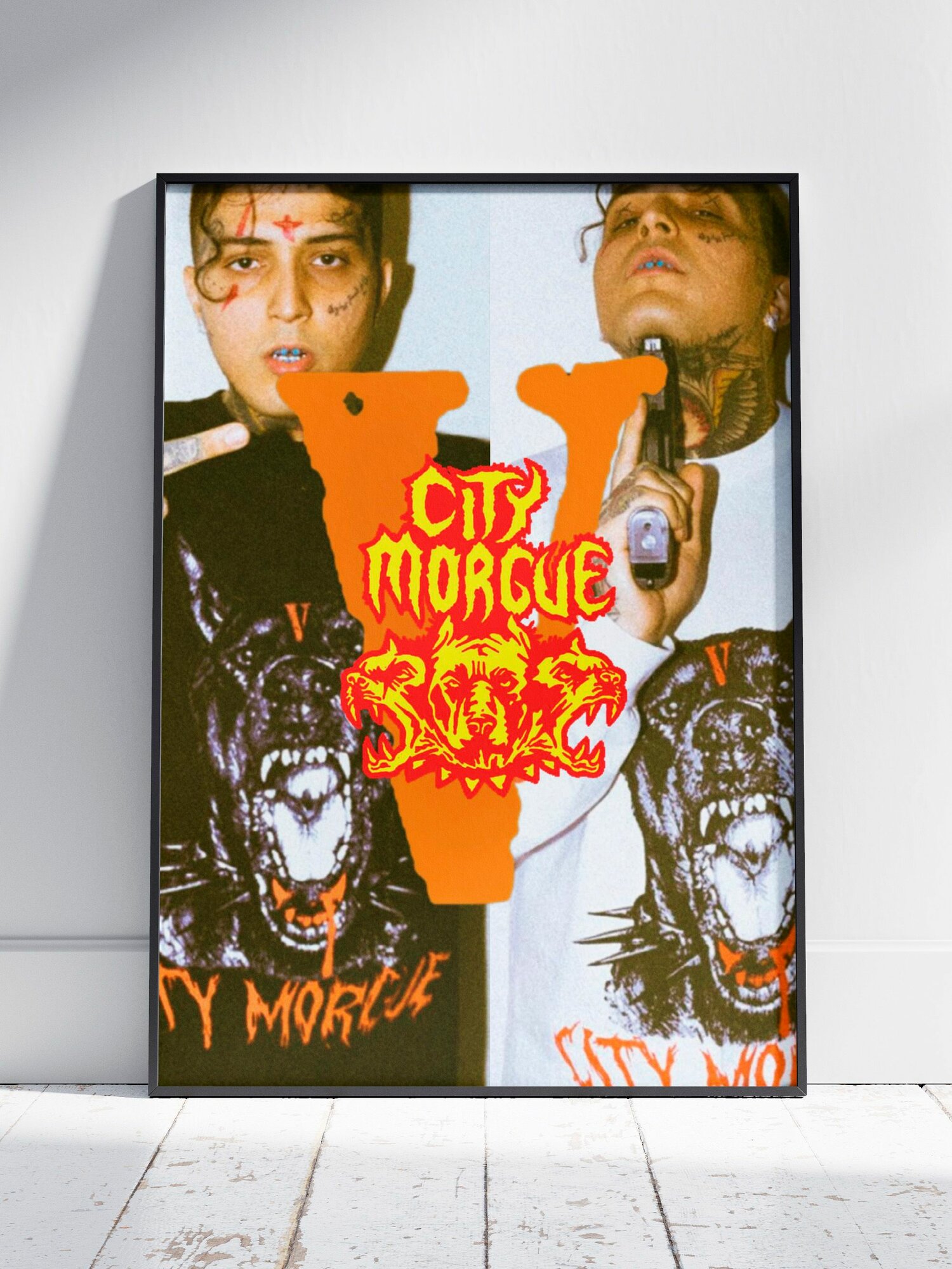 Плакат на стену для интерьера Сити Морг (City Morgue 17) - Постер по музыке и артисту формата A4 (21x30 см)