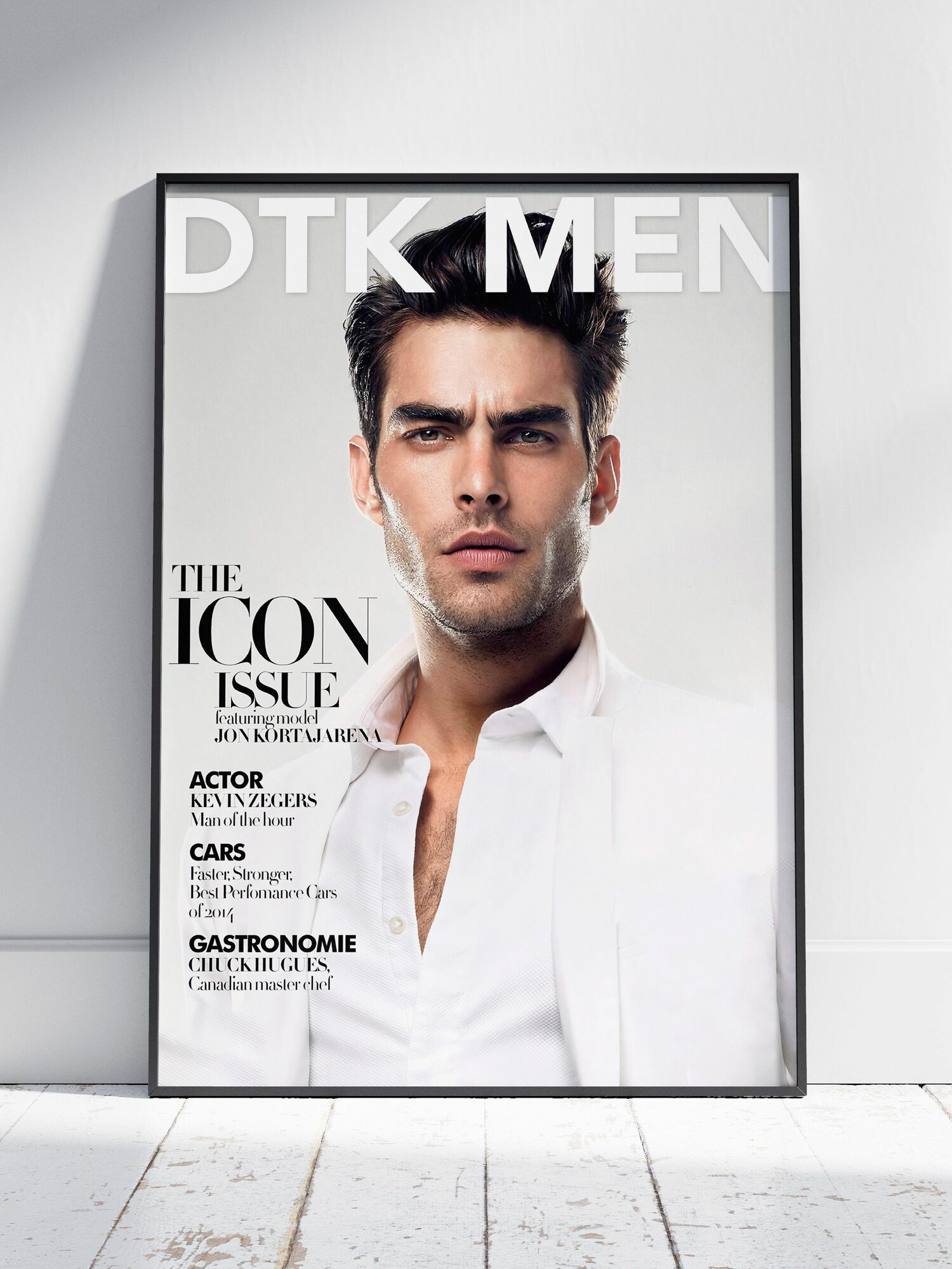 Плакат на стену для интерьера Джон Кортахарена (Jon Kortajarena 1) - Постер по модели и эстетике формата A4 (21x30 см)