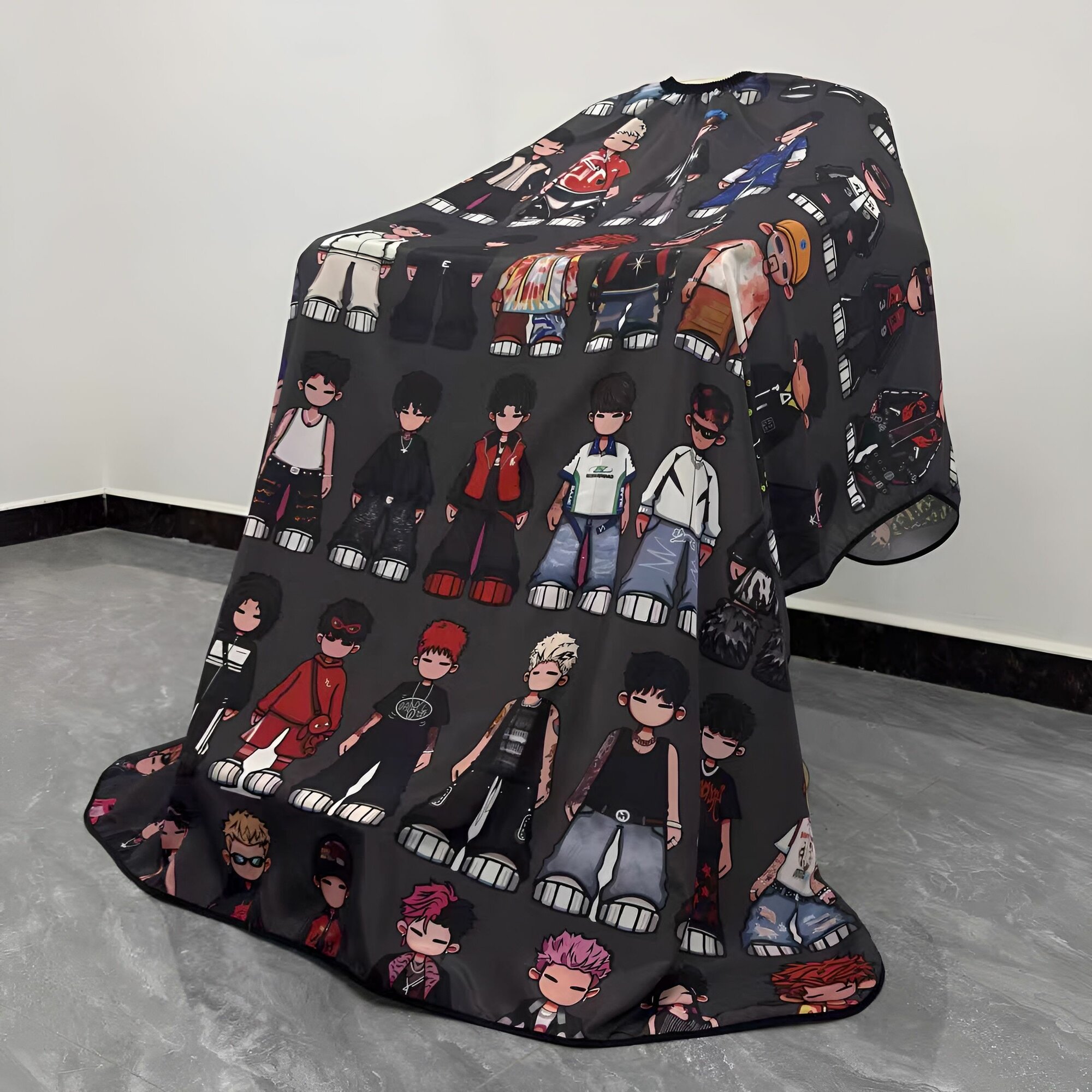 Парикмахерский пеньюар с воротником SC MRD