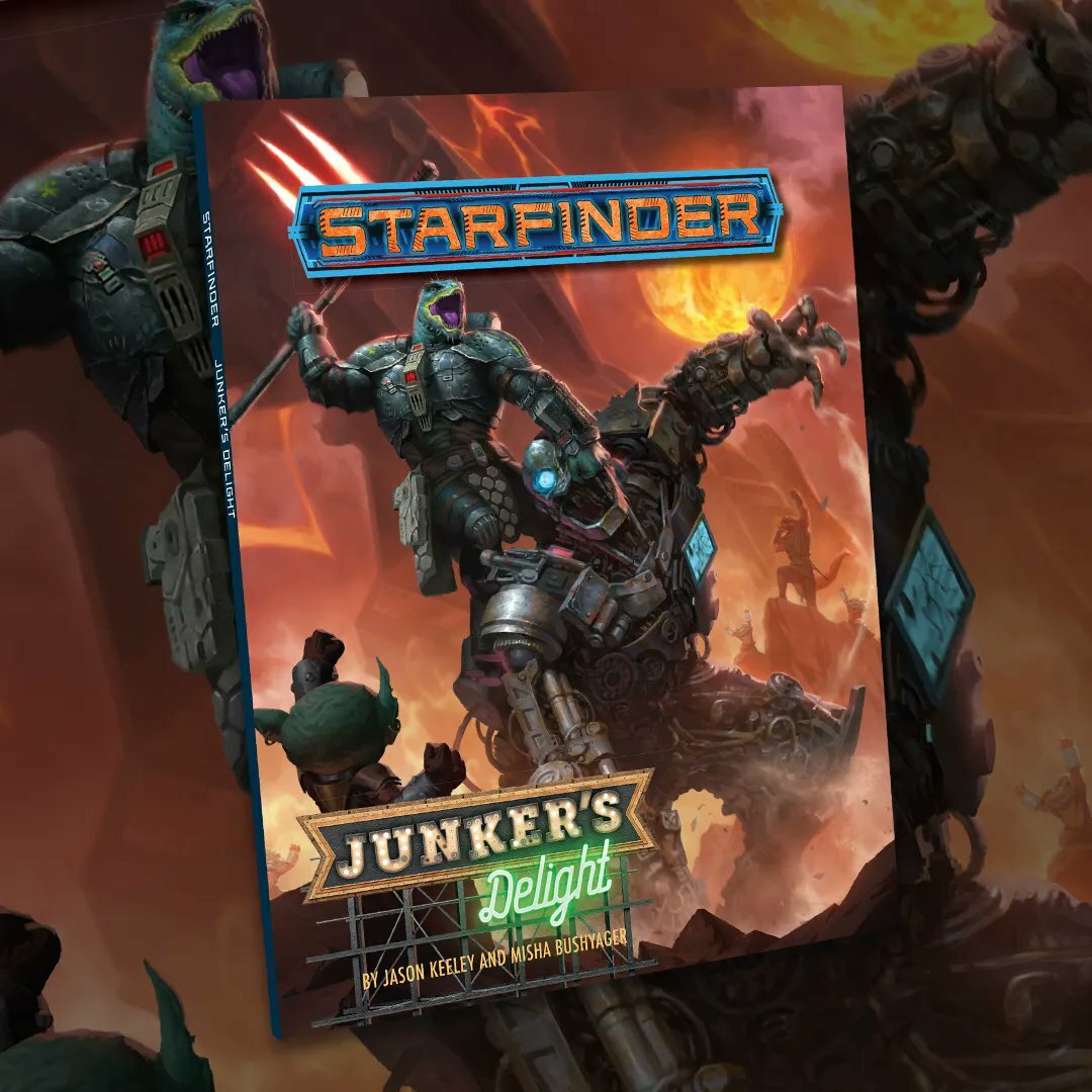 Starfinder Core Rulebook and Starfinder Adventure: Junker's Delight Digital Ключ