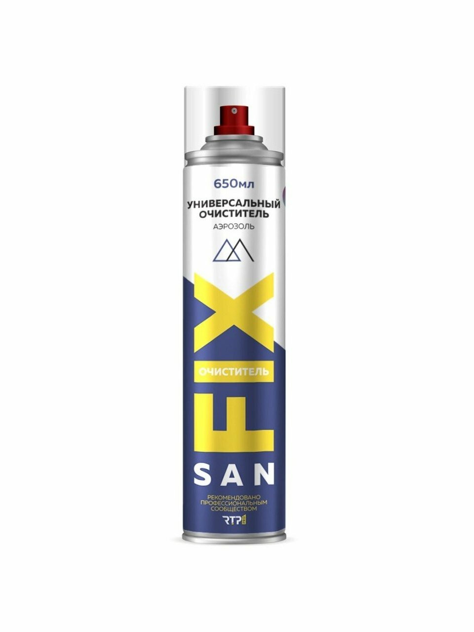 Очиститель универсальный Sanfix 0.65 л аэрозоль для металла и поверхностей, эффективное средство для очистки, Россия